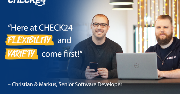 Christian & Markus, Senior Software Developer - CHECK24 Karriere